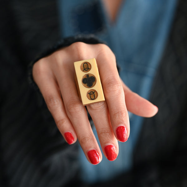 Brass Queen Ring | 9/10 - Stash