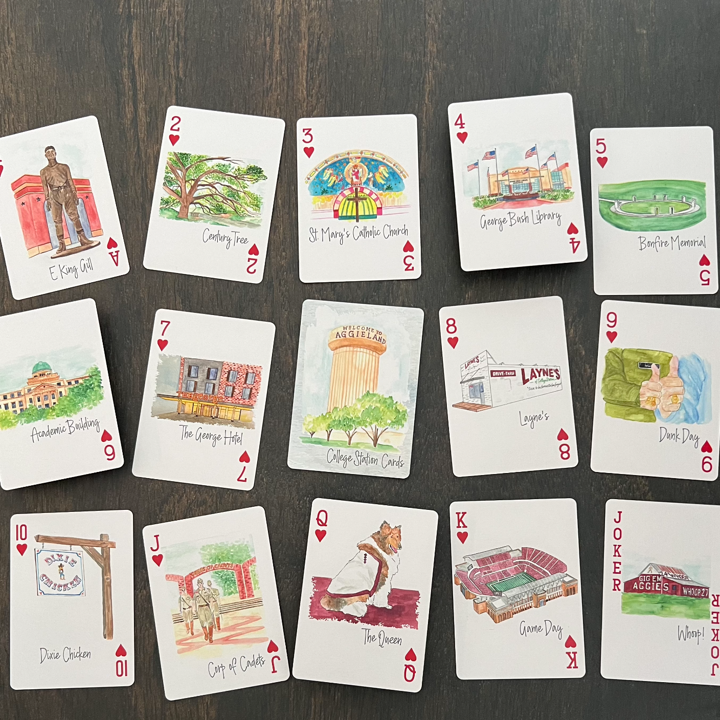 College Station | Playing Cards