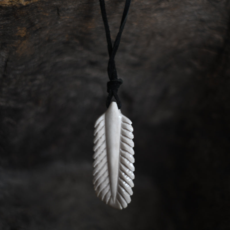 Feather Bone Necklace - Stash